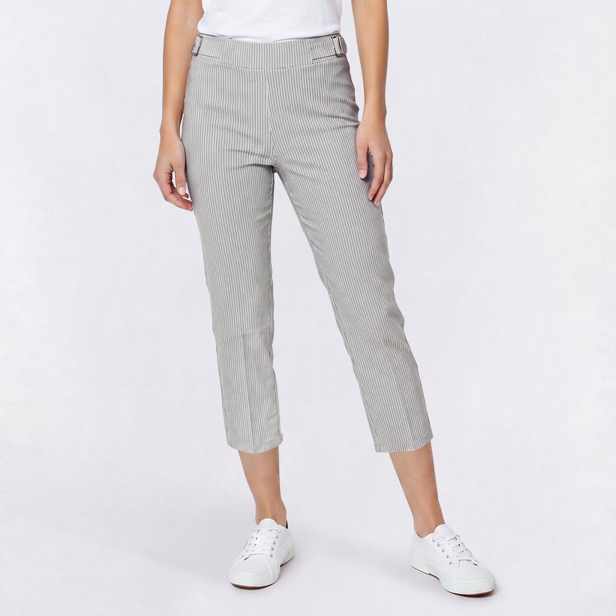 Click here for Womens Love Scarlet Stripe Straight Leg Capris prices